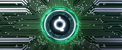 Quantum Encryption Key Representing Data Privacy In A Digital Circuit Design Premium Ai