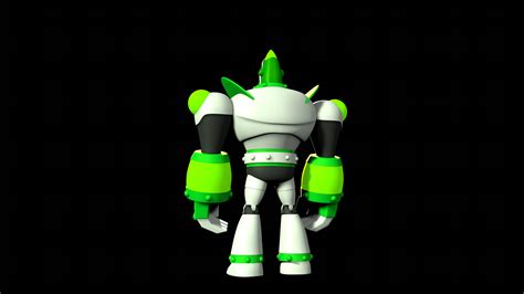 Stl File Atomix Ben 10 Omniverse Alien 3d Action Figure 👽・3d Printing