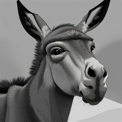 رسم حمار فوق جبل بالابيض و الاسود Gallery Stablecog