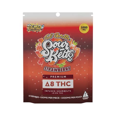 Buy Dimo Edb 1000mg Sourbelts Strawberry Online Uproar Distribution