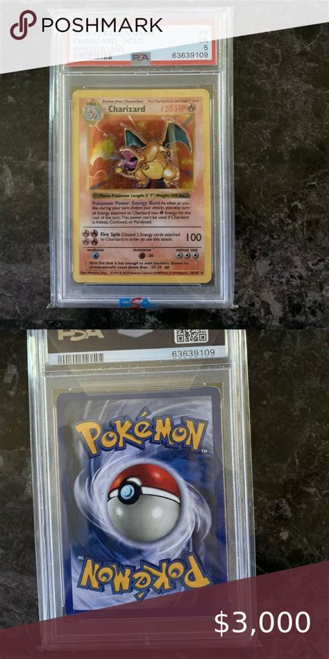 Rare 1999 Charizard Pokemon Card