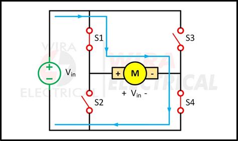 H Bridge Circuit Applications And Explanations Wira Electrical