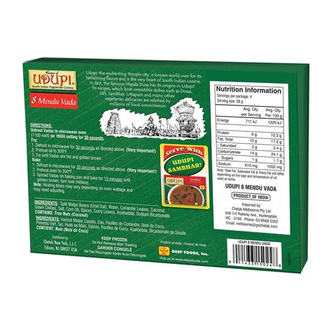 Deep Mendu Vada Green Earth Foods