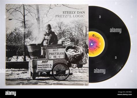 Lp Cover And Vinyl Of The Album Pretzel Logic Released By American