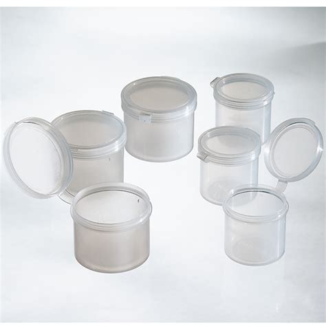 Hinged Lid Sample Containers Pp 1 Oz 1300 Pk From Cole Parmer