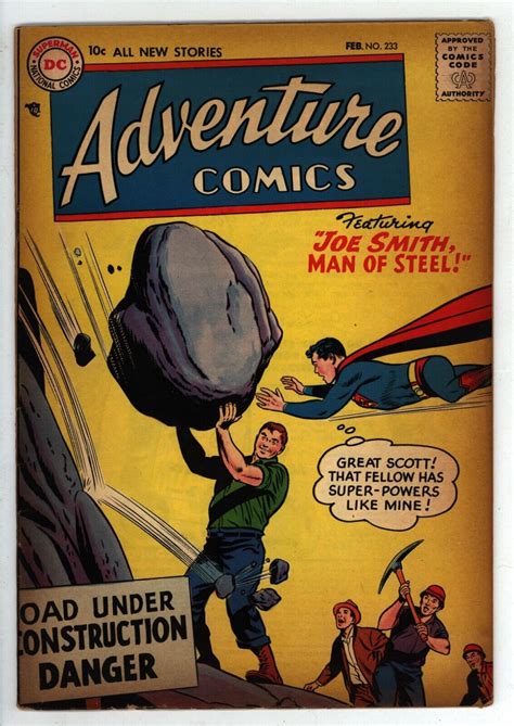 Adventure Comics Superboy Dc Comics Vg Ebay