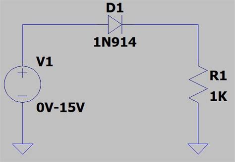 Question Regarding To Ltspice Diode Simulation Electrical