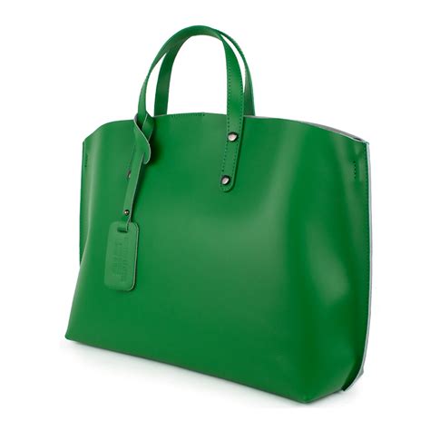 Geanta Piele Verde Gf875
