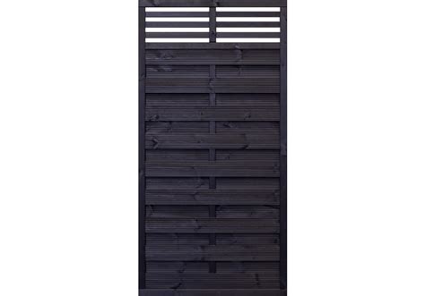 Płot Ażurowy Sara R34 Prosty 90x180 Antracyt Sobex Sobex Płoty Słupy