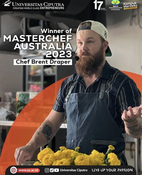 Kunjungan Juara Master Chef Australia 2023 Universitas Ciputra