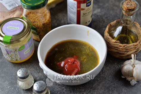 Маринад для курицы с медом — рецепт с фото пошагово