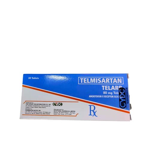 Telarb Tab 80mg 30 Mrp Rose Pharmacy Medicine Delivery