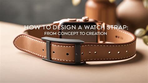 How To Design A Watch Strap From Concept To Creation