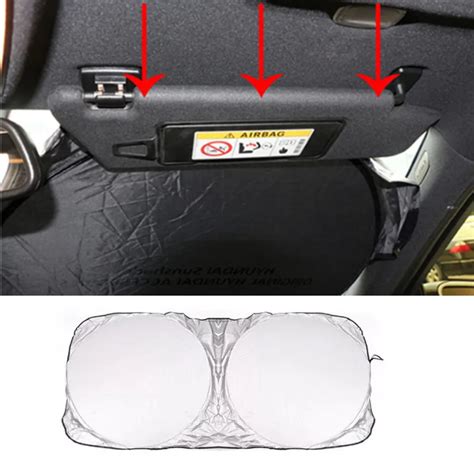 Car Sunshade Front Window Sun Shade Windshield Visor Cover For Audi A4