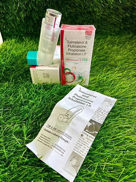 Salmeterol Fluticasone Propionate Inhaler Healthgate Packaging Size