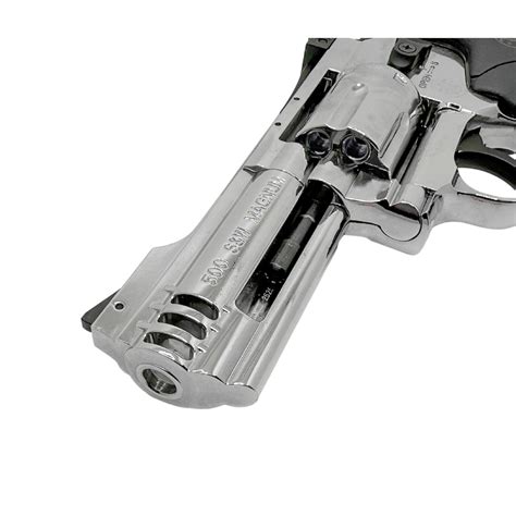 Full Metal Sandw 357 Chrome Co2 Revolver Gel Ball Undercover