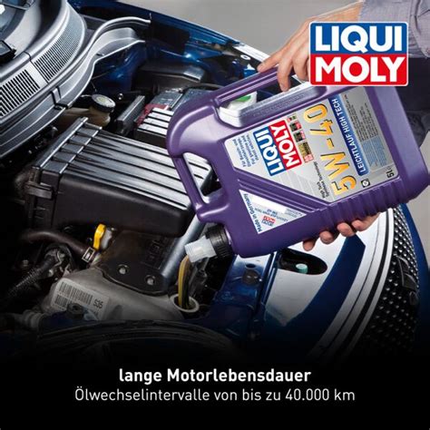 Liqui Moly Leichtlauf High Tech 5W-40 Motoröl 5 Liter, 37,99