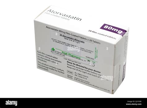 Box Of Atorvastatin Tablets Hi Res Stock Photography And Images Alamy