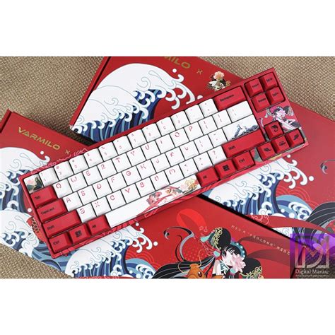 Authentic Ducky X Varmilo Miya Pro Koi 68 87 108 Key Cherry Mx Dual