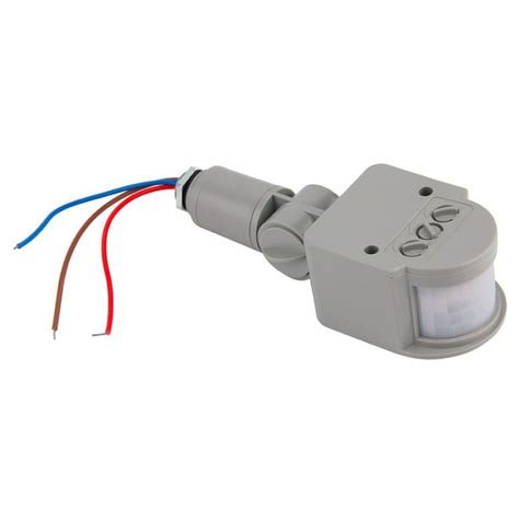 Outdoor 90~250v 180 Degree Infrared Pir Motion Sensor Detector Wall