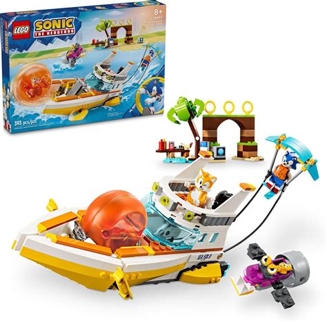 Lego Sonic The Hedgehog Tails Adventure Boat Interactive Toy Building