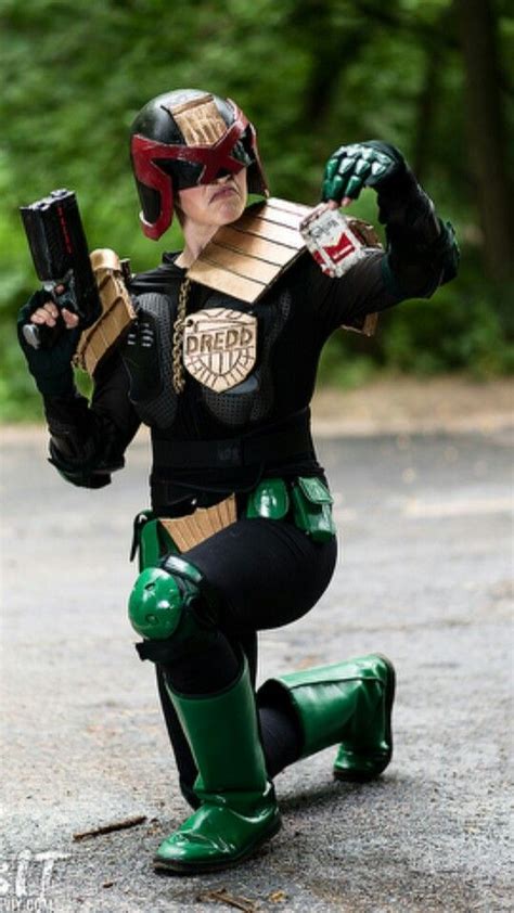 Judge Dredd Rule63 Cosplay Fashion Cosplay Here Comes The Judge