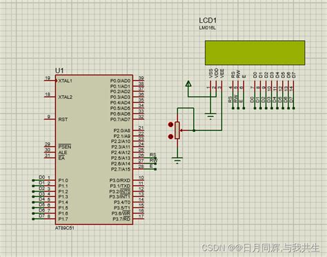 Lcd1602设计2 指令宏定义完整版lcd1602元件宏的意思 Csdn博客