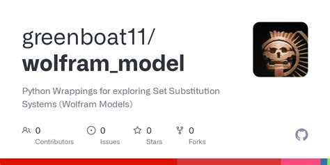 Github Greenboat11wolframmodel Python Wrappings For Exploring Set