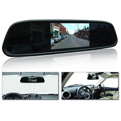 Retrovisor Interno Monitor Tela Lcd 43” Entrada Para Câmera De Ré Shopee Brasil