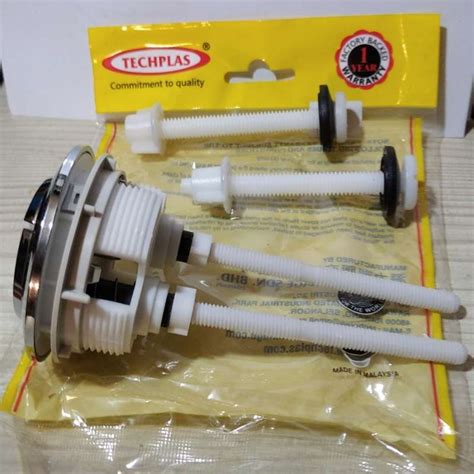 Promo Tombol Push Flass Kloset Duduk Monoblok 7 Cm Diskon 41 Di Seller