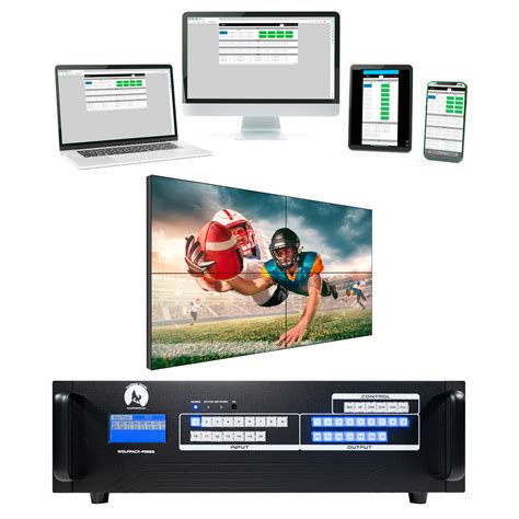 16x16 3g 12g Sdi Seamless Matrix Switchs With Apps