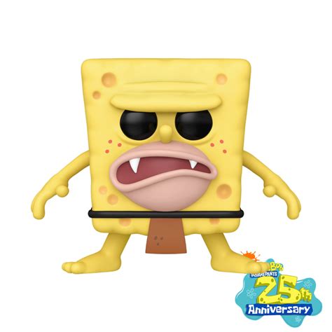 Spongebob 25th Anniversary Caveman Spongebob Pop Vinyl