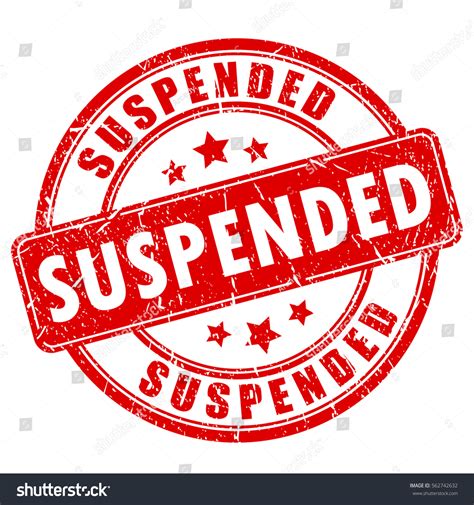 Suspended Vector Round Stamp Stock Vector Royalty Free Shutterstock