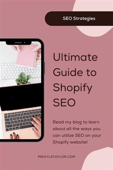 The Ultimate Guide To Shopify Seo 2023 Mikayla Taylor