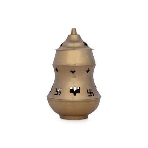 Giri Nanda Deep With Camphor Lamp Akhand Diya Brass Akhand Jyoti