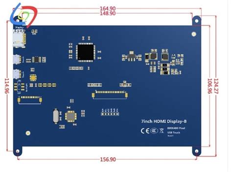 Free Stl File 7inch Screen Case For Raspberry Pi Hdmi Touch Screen 🔧・object To Download And To