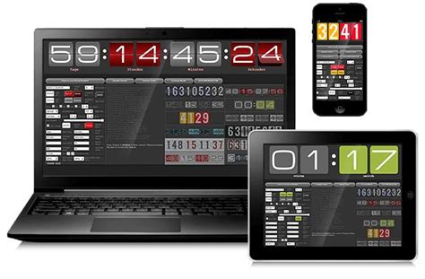 jquery responsive countdown with visual builder