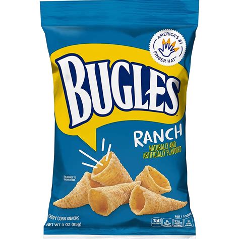 Bugles Ranch Naturally Flavored 3 Oz 85 G
