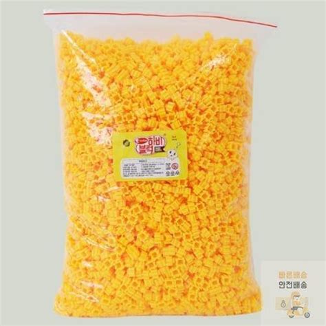 아이월드 하비 블럭 1kg 6 노랑 만들기 취미 키트 Diy 재료 Kit 방과후 학습 미술 준비물 완구