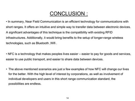Nfc Technology Ppt