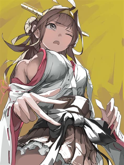 Kongou Kantai Collection Drawn By Sannsogyoraikai Danbooru