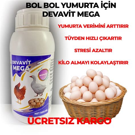 Devavit Mega Tavuk Yumurta Verimi Arttırıcı Protein 500 Ml