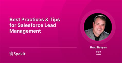 David Giller On Linkedin Best Practices And Tips For Salesforce Lead Management