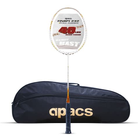 Apacs Finapi 232 Xtra Power Badminton Racket Apacs Kitbag Combo Badminton People