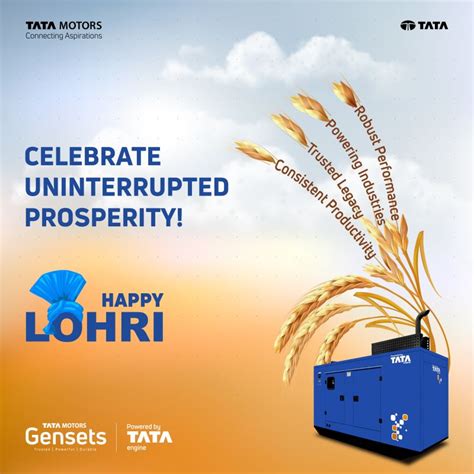 Tata Motors Gensets On Linkedin Tata Tatamotors Tatagensets Lohri