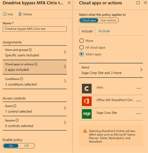 Bypass Mfa For App Within A Trusted Ip Rintune