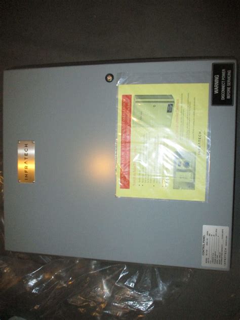 INFRATECH 30 1100 7 ZONE INFRARED PATIO HEATER CUSTOM 3 PHASE CONTROL PANEL EBay