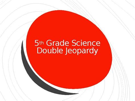 Caaspp 5th Grade Science Test Double Jeopardy By Mr Ks Place Tpt