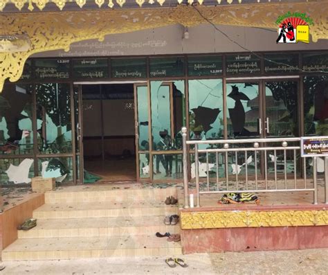 စစ်ကောင်စီ ရှိသည့် မူဆယ်မြို့ လွိုင်တိန်ခမ်းတောင်ပေါ်ဘုရားပေါ် ဒရုန်း