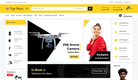Electronics Store Best Woocommerce Themes And Templates 2025